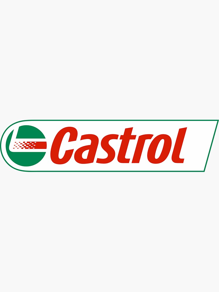 "castrol logo racing" Sticker for Sale by zarramistyh | Redbubble