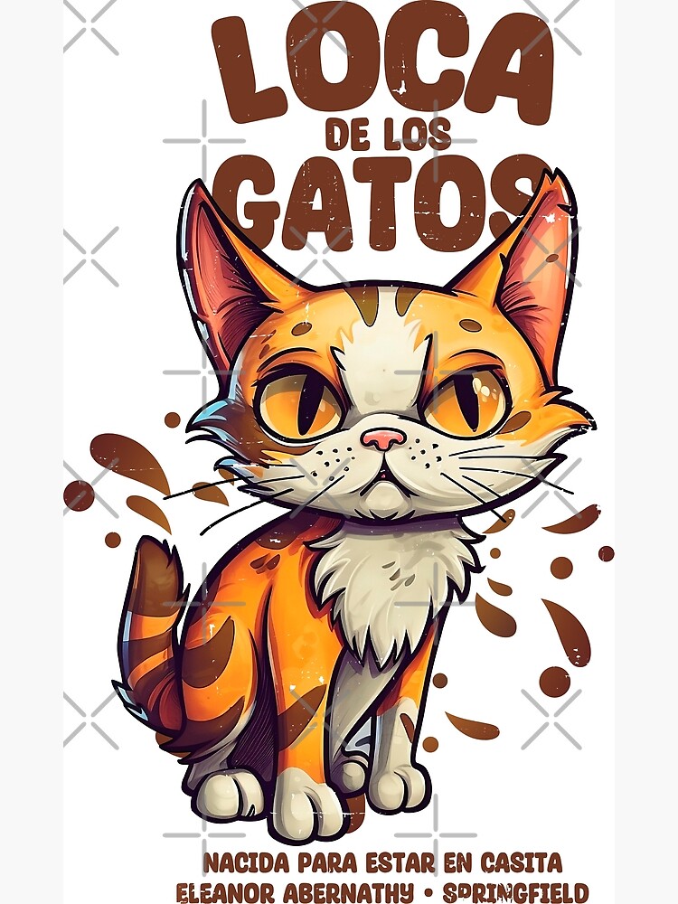 Caricatura De La Loca De Los Gatos