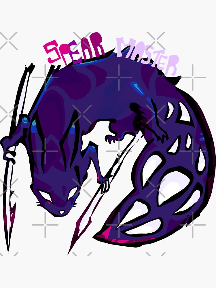 "Spearmaster // Rain world" Sticker for Sale by warriorcats35 | Redbubble