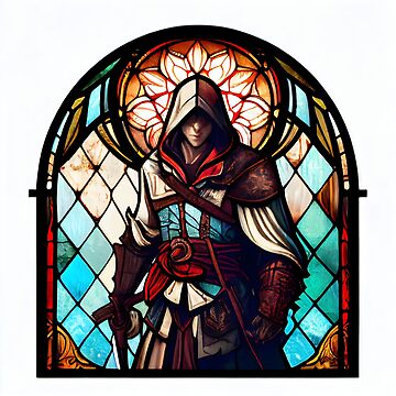 "Assassin's Creed - Stained Glass Series - 1" Sticker for Sale by ...