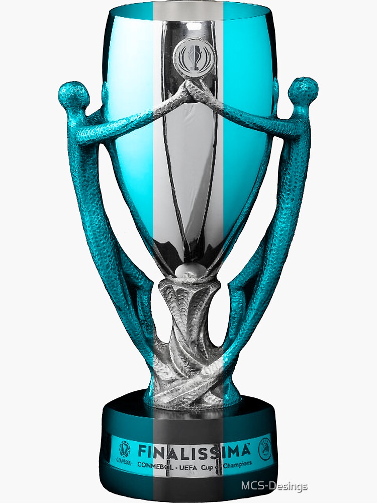 Pegatina con la obra «Finalissima 2022» de MCS-Desings | Redbubble