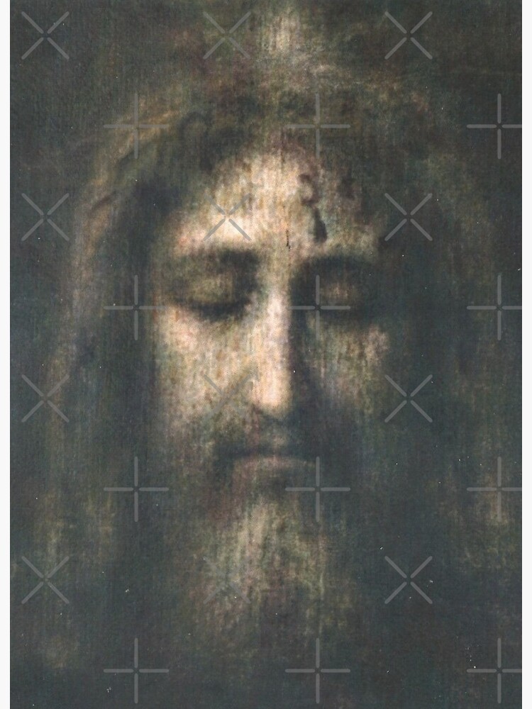 "Shroud of Turin Jesus Christ face, Holy Face" Art Board Print for Sale ...