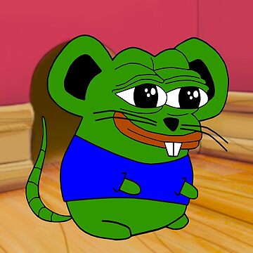 "Rare mouse pepe" Sticker for Sale by Slav-Art | Redbubble