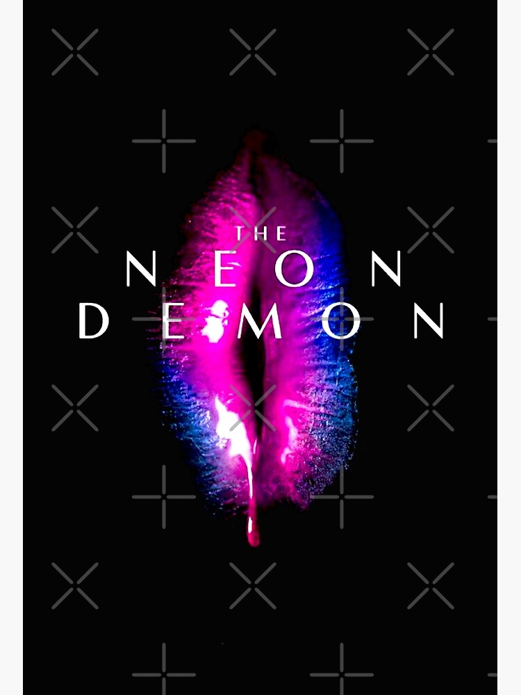 "NEON DEMON--LIPS OF HELL" Poster for Sale by Flodgewokka | Redbubble
