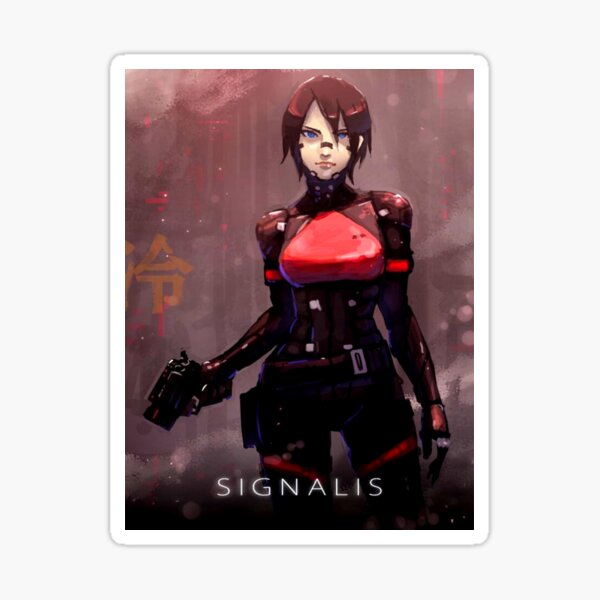 "Signalis game " Sticker for Sale by EASY Aadia | Redbubble
