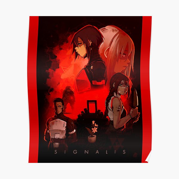 "Signalis game " Poster for Sale by LocaM2 | Redbubble