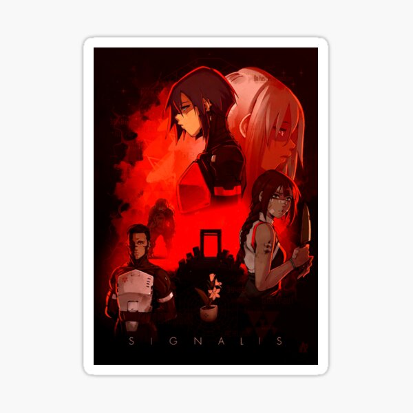 "Signalis game " Sticker for Sale by LocaM2 | Redbubble