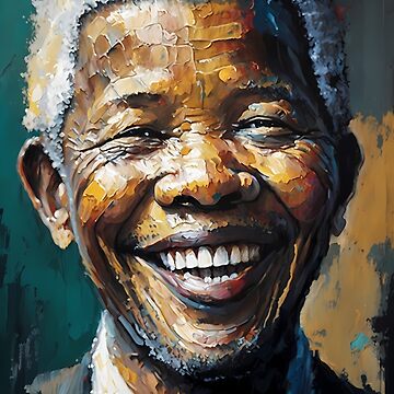 "Nelson Mandela, Nelson Mandela gift, Nelson Mandela portrait, Nelson ...