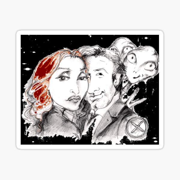 "we are not alone" Sticker for Sale by kellykyvelos | Redbubble