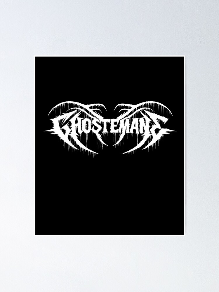 "ghostemane logo" Poster for Sale by motorfransisco | Redbubble