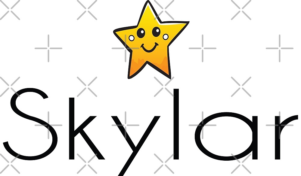 "Skylar Star Cute Kawaii My Name Is Skylar" by ProjectX23 | Redbubble