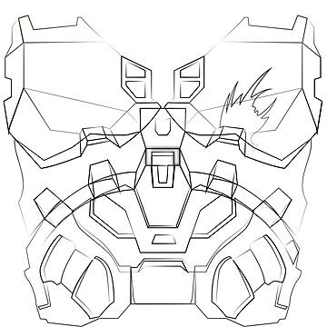 "armor" Sticker by CERO9 | Redbubble