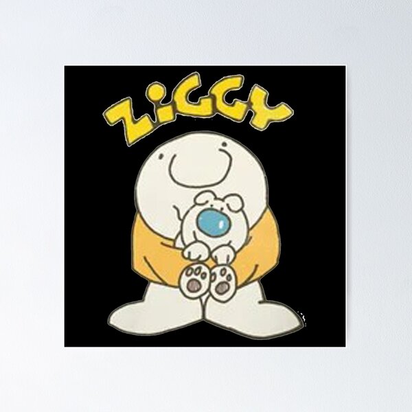 "Ziggy Cartoon" Poster for Sale by andropras | Redbubble