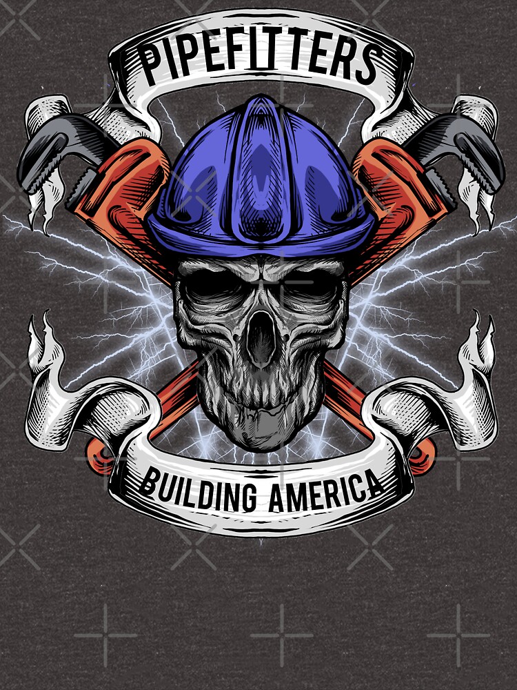 "Pipefitters, Building America" T-shirt for Sale by nickbiancardi ...