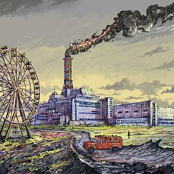 "Chernobyl" Sticker for Sale by Denis Godyna | Redbubble