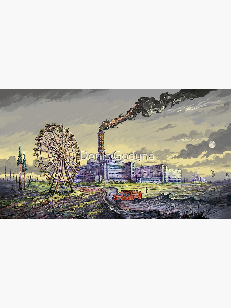"Chernobyl" Sticker for Sale by Denis Godyna | Redbubble