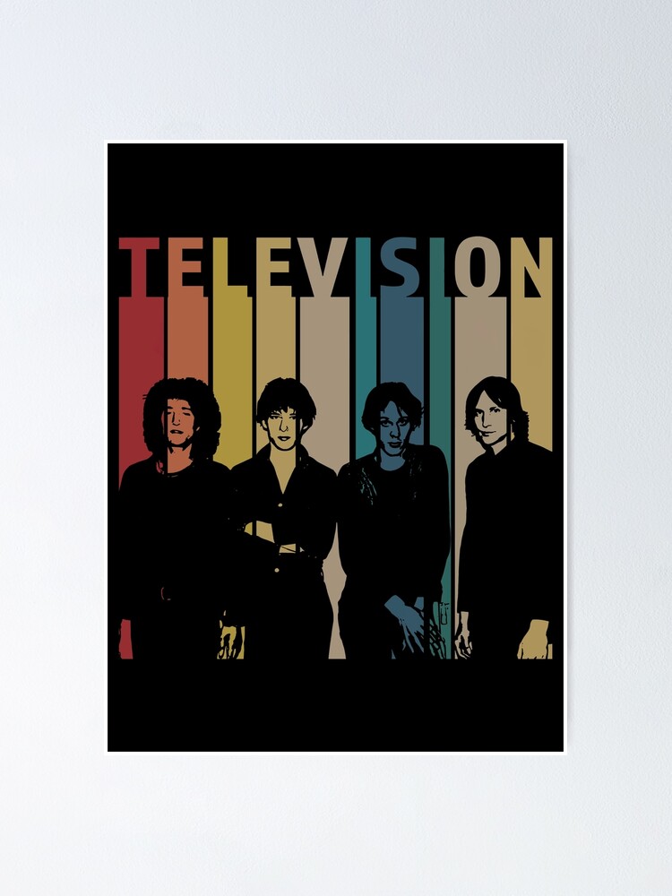 "Television Band Retro Vintage" Poster for Sale by fotsoozdob | Redbubble