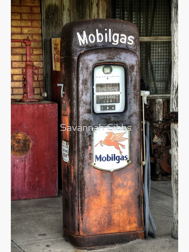 "Mobilgas" Poster by venny | Redbubble