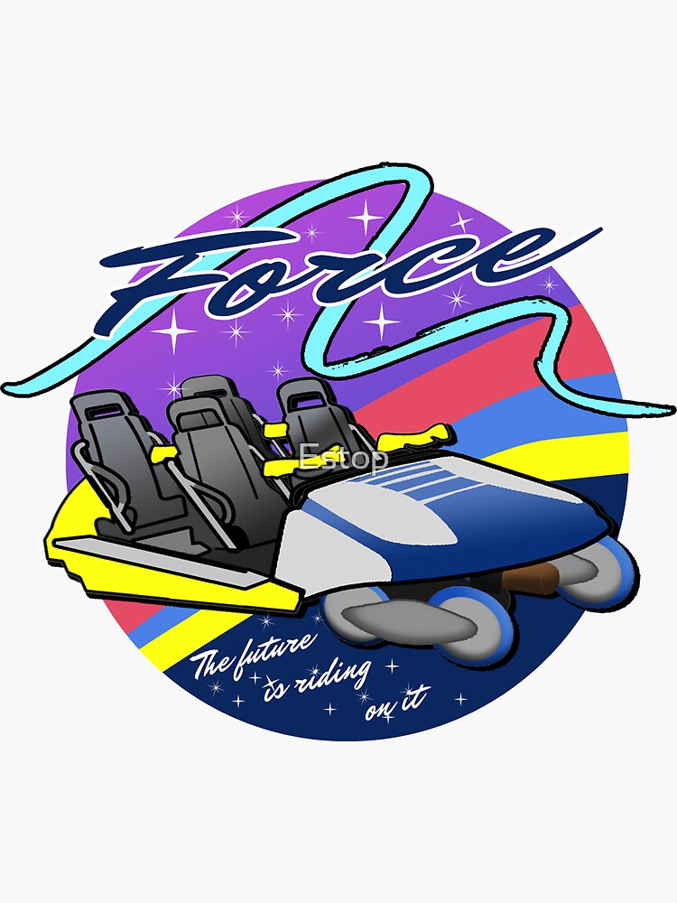 "Millennium 2000 force " Sticker for Sale by Estop | Redbubble