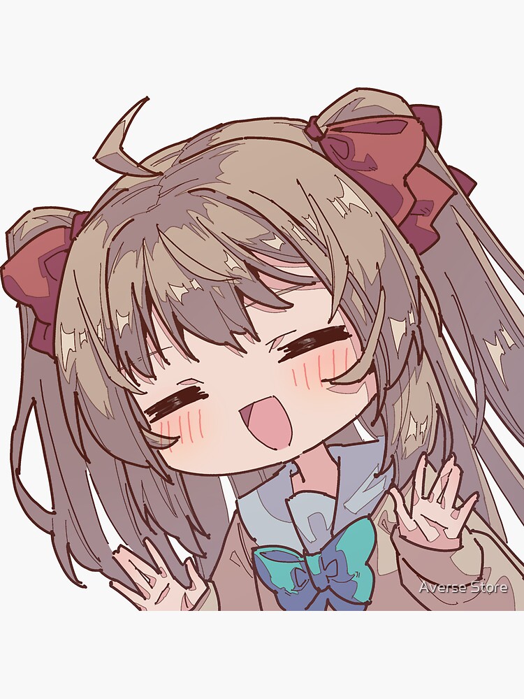 "neuro sama AYAYA" Sticker for Sale by RedWolf121 | Redbubble