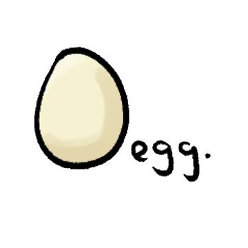 "egg" Sticker for Sale by BoopSoupCo | Redbubble