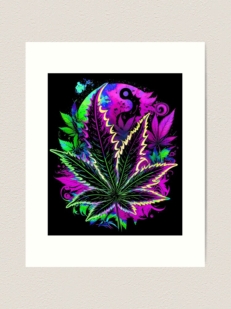 Trippy Weed Leaf Art 180+ Trippy Pot Leaf Stock Illustrations,