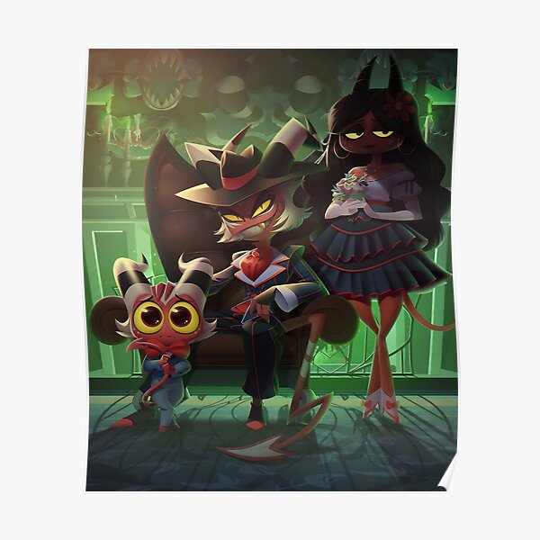 "Helluva Boss" Poster for Sale by manuellamunyon | Redbubble