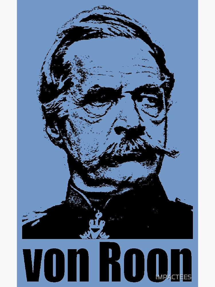 "Albrecht von Roon" Framed Art Print for Sale by IMPACTEES | Redbubble