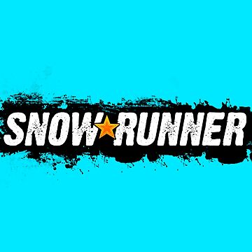 "Snowrunner Title Screen Logo Design" Sticker for Sale by Now-Thats ...
