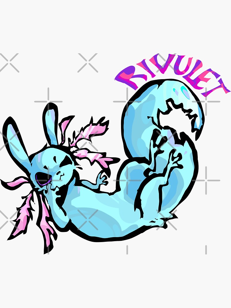 "Rivulet // Rain World" Sticker for Sale by warriorcats35 | Redbubble