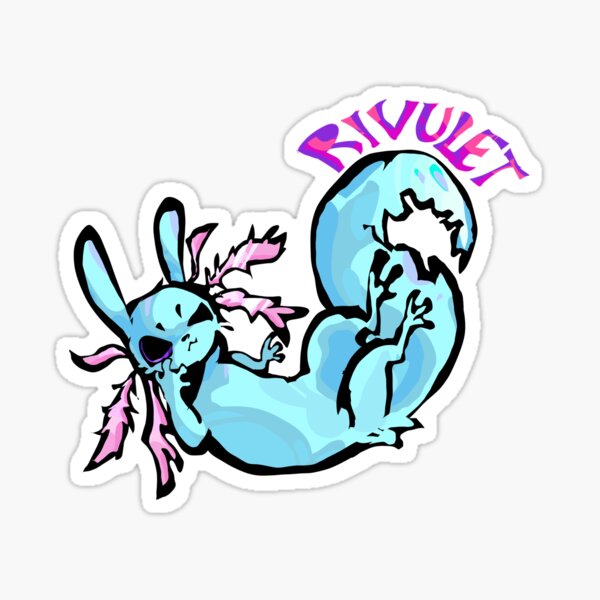 "Rivulet // Rain World" Sticker for Sale by warriorcats35 | Redbubble