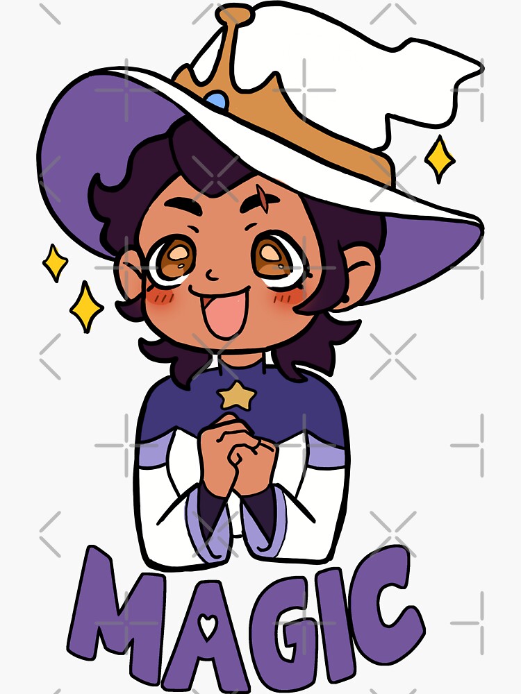 "Luz Magic!" Sticker for Sale by HipsterScum | Redbubble