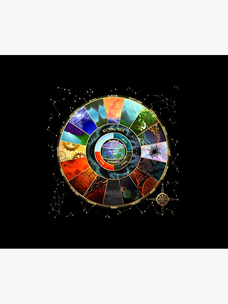 "Planescape Map Poster" Tapestry for Sale by RWDPodcast | Redbubble