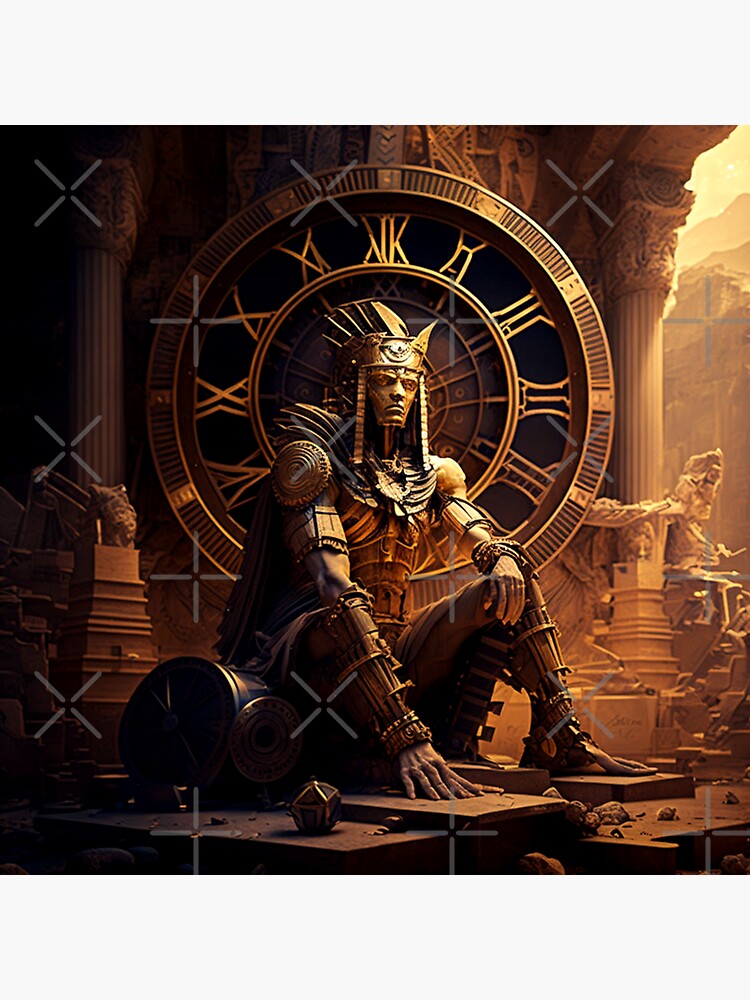 "Ancient Timekeeper by Fantasy Masterpiece" Sticker for Sale by Fantasy ...