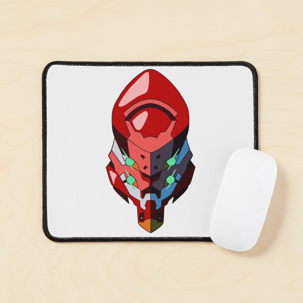 "Eva Unit 02 Head - Neon Genesis Evangelion Original" Sticker for Sale ...