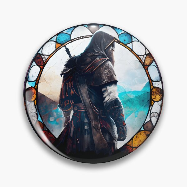 Assassin's Creed - Stained Glass Series - 3 | Pin sold by Linkedin ...