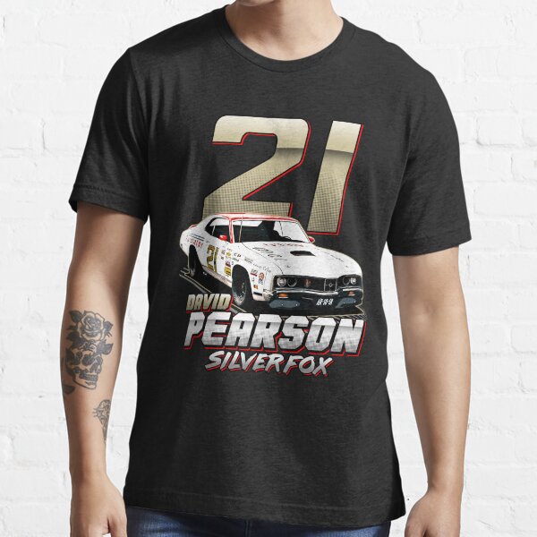 "David Pearson 21 Silver Fox Nascar 70s retro" T-shirt for Sale by ...