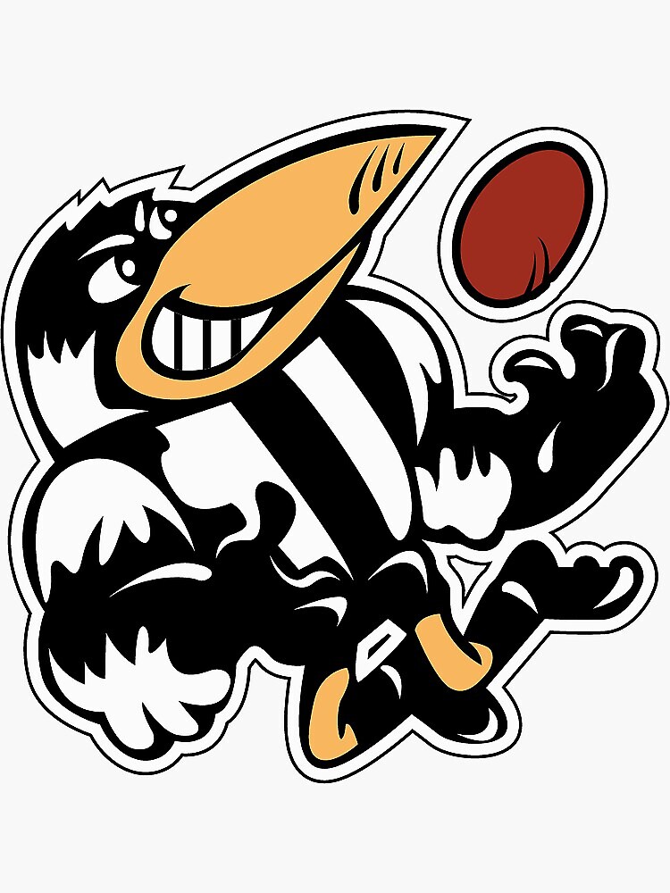 "Collingwood Magpies Vintage" Sticker for Sale by Jambo45 | Redbubble