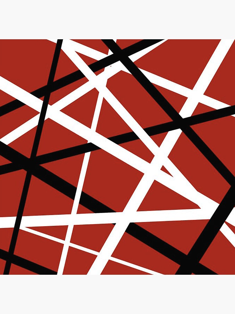 "red line stripes" Sticker for Sale by GerardoGerlach | Redbubble