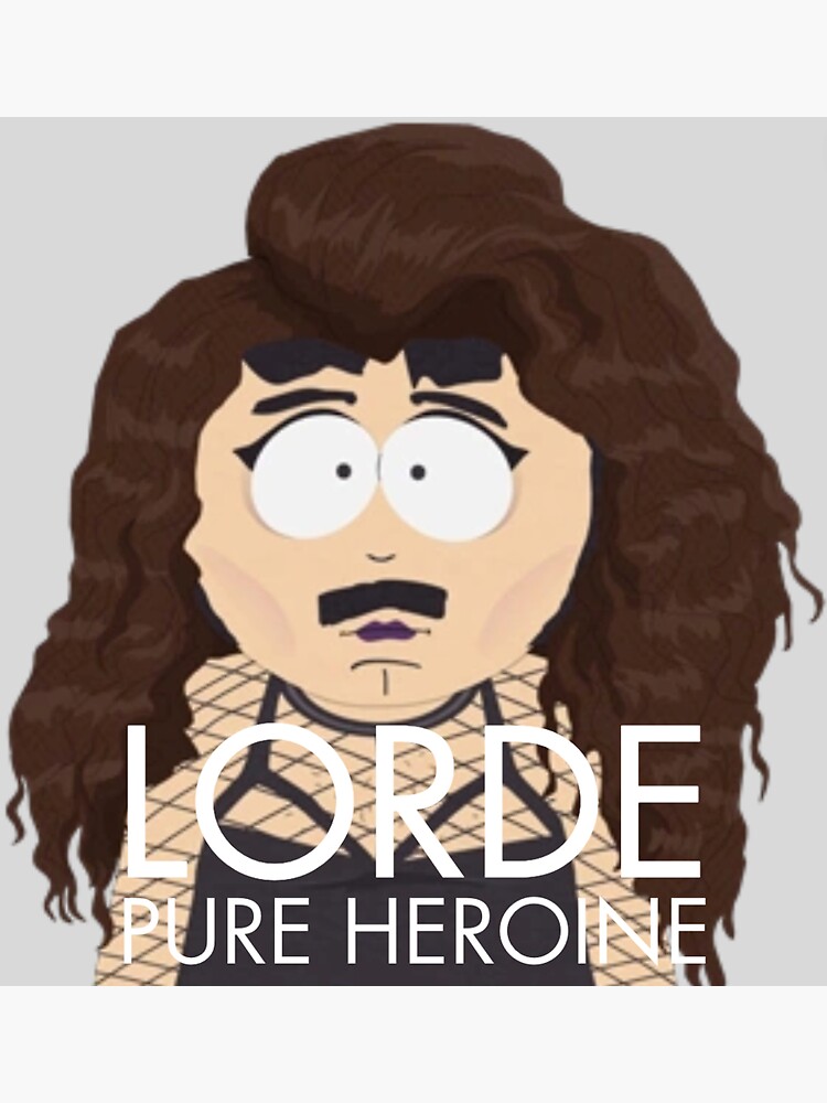 "Lorde Ya Ya Ya" Sticker for Sale by stardust-sphynx | Redbubble