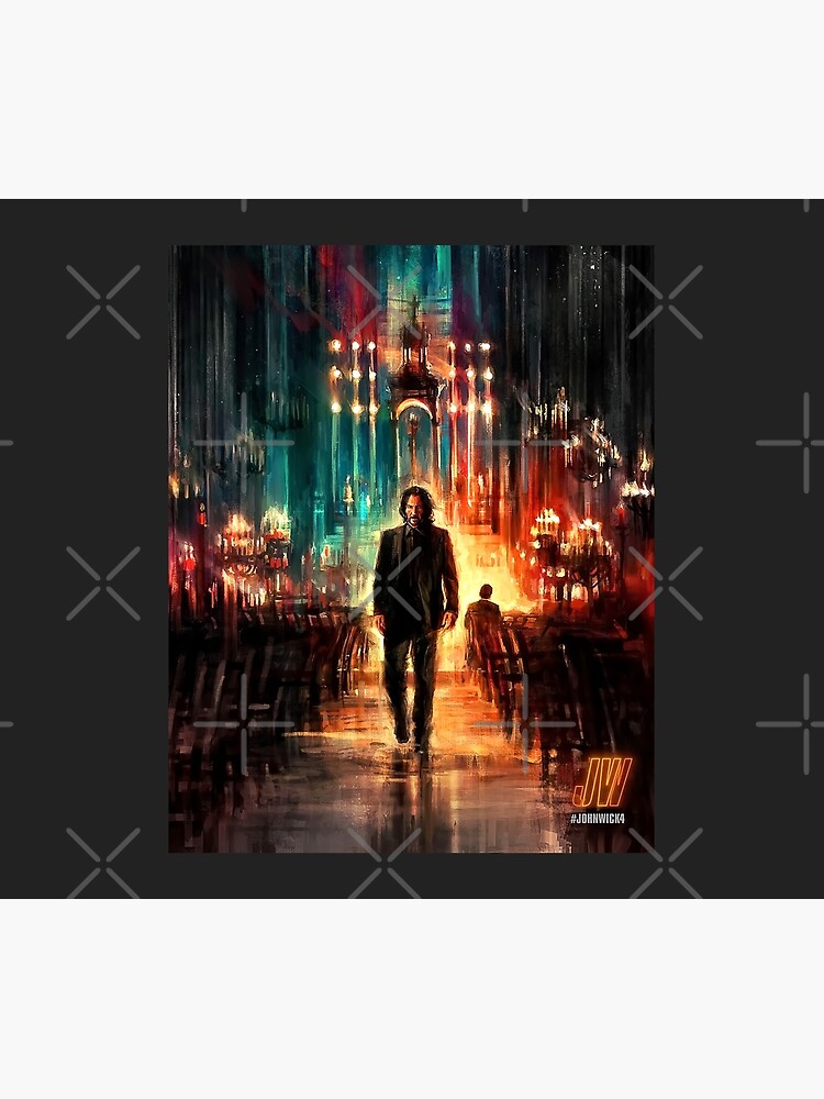 John Wick Movie, John Wick 4 Movie, JW4 Tapestry