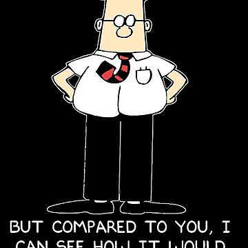 "Dilbert a Dilbert a Dilbert" Sticker for Sale by rexcrai | Redbubble