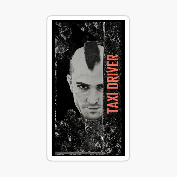 "Taxi Driver" Sticker for Sale by Drifting-Photo | Redbubble