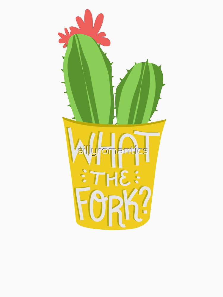 "what the fork? cactus (The Good Place)" T-shirt for Sale by ...