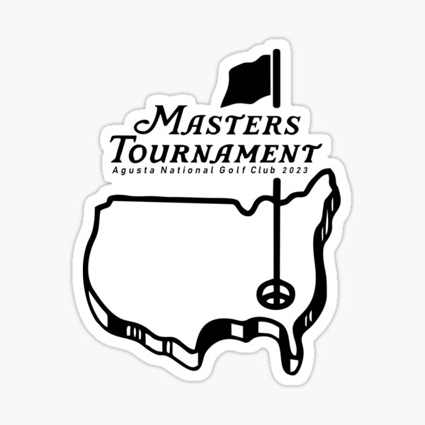 "masters golf 2023, masters tournament 2023" Sticker for Sale by ...