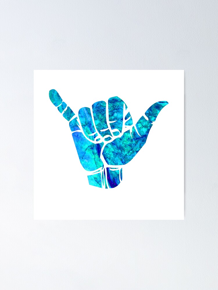 "Shaka Aesthetic Design" Poster by warddt | Redbubble