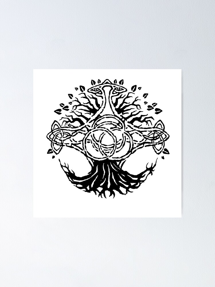 "Shadow of Erdtree Elden Art design golden glowing" Poster for Sale by ...