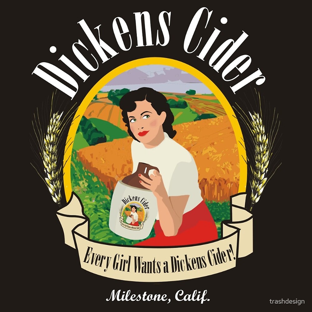 "Dickens Cider" by trashdesign | Redbubble