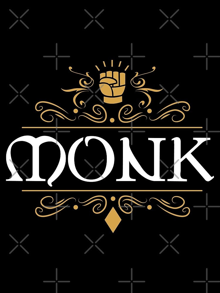 "Monk Slaying Dragons In Dungeons RPG" Poster for Sale by pixeptional ...