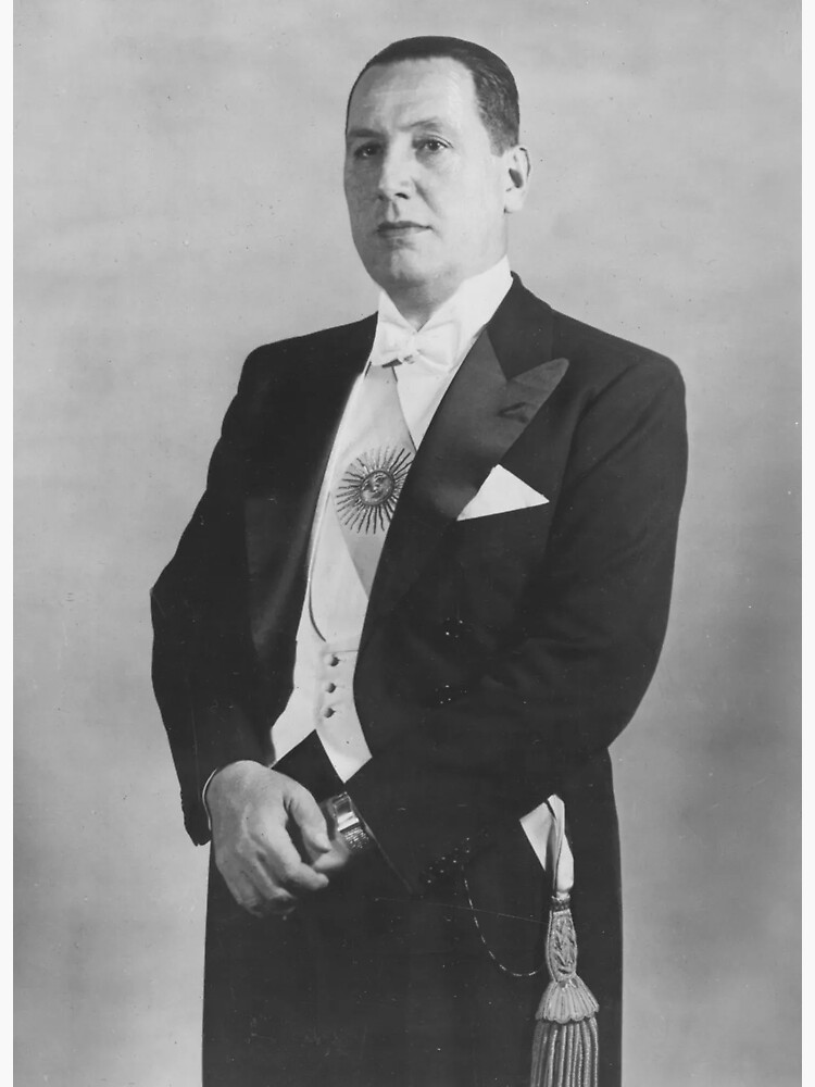 "President Juan Peron" Sticker for Sale by mandaber | Redbubble